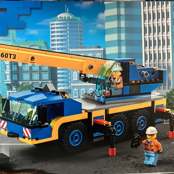 Lego | Toys | Lego City Mobile Crane | Poshmark